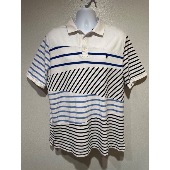 Polo Ralph Lauren | Shirts | Polo Ralph Lauren Xl Striped Pattern Block ...